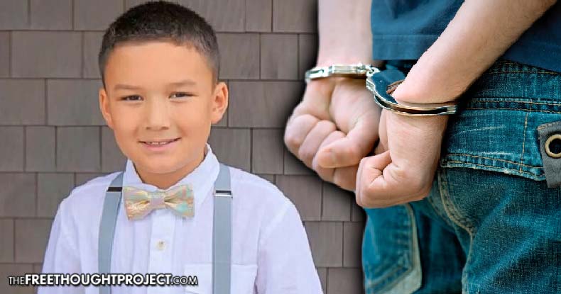 Boy Handcuffed