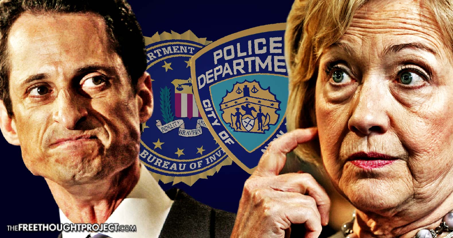 NYPD Betrays FBI: Says Seized Laptop Shows Clinton Covered Up Weiner’s ...