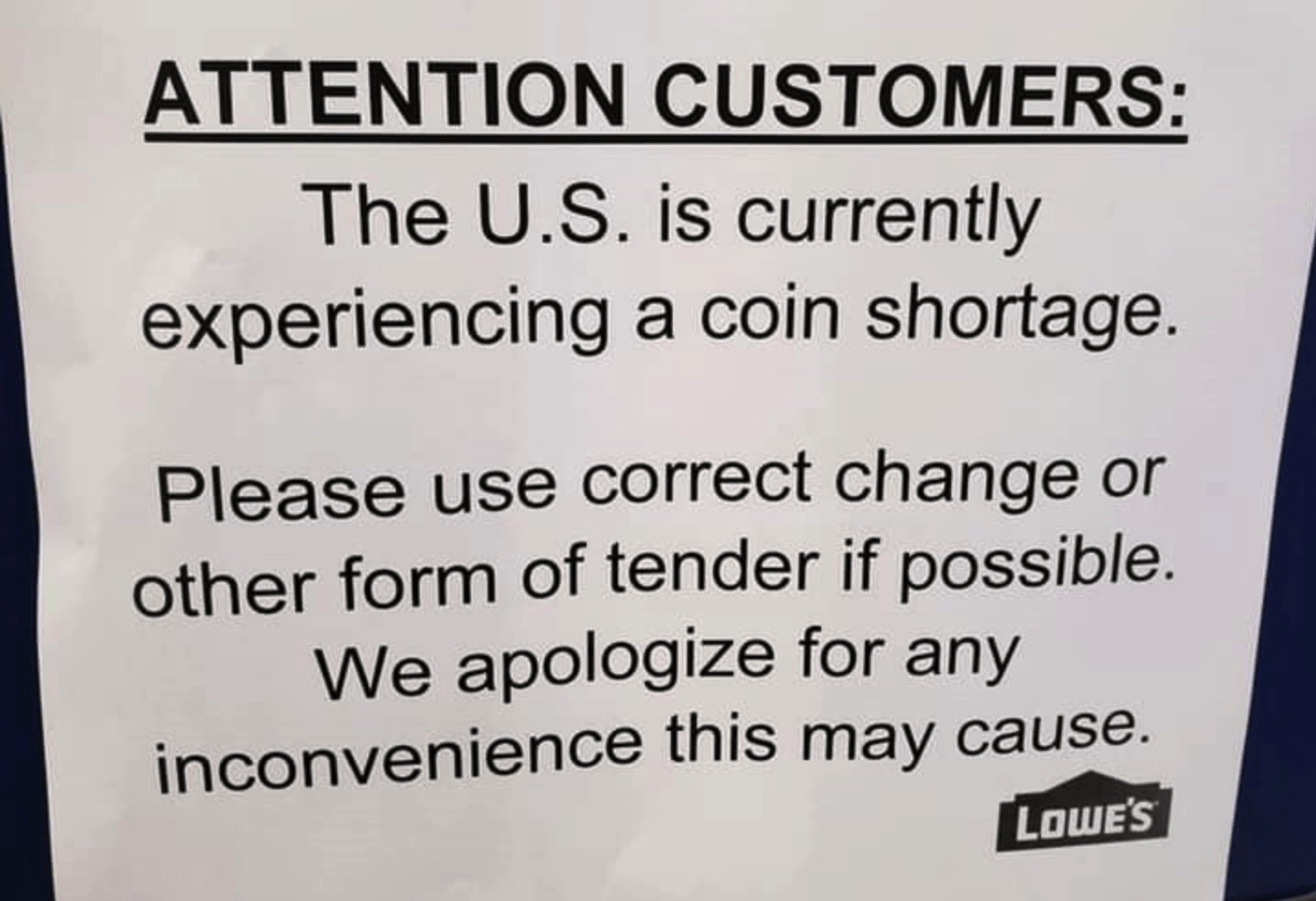 Is The Nationwide Coin Shortage Being Used To Push Us Toward A Cashless ...