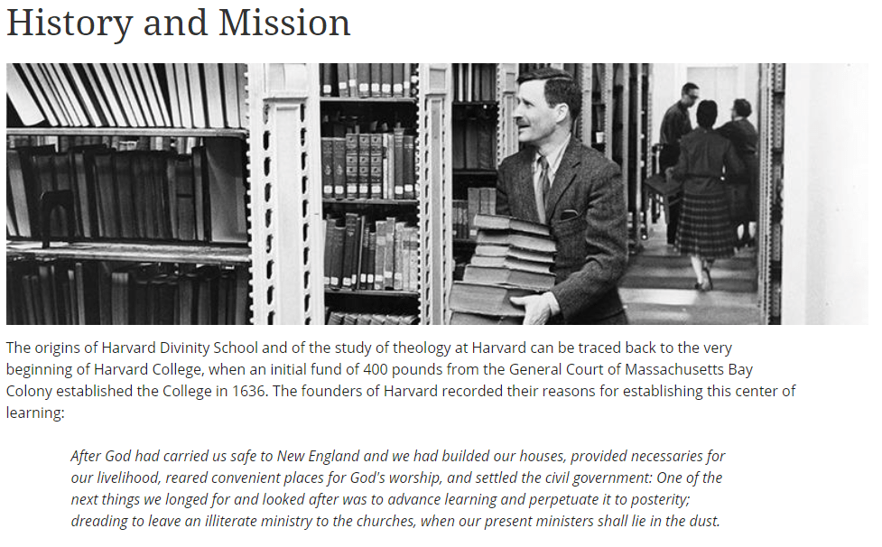 Harvard: From Promoting Christ To Promoting An Atheist Chaplain – The ...