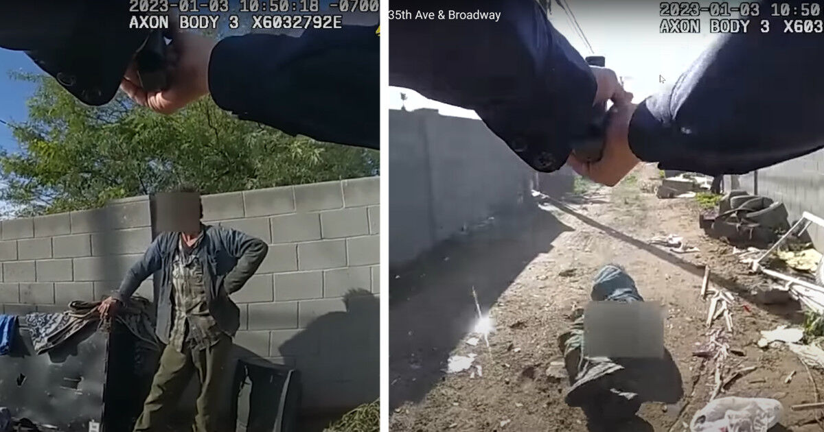 WATCH: Cop Shoots Homeless Man Until He Collapses, Shoots Him Again on ...