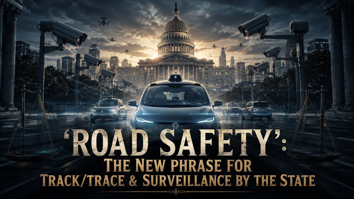 'Road Safety': The New Phrase For Track/Trace & Surveillance By The ...